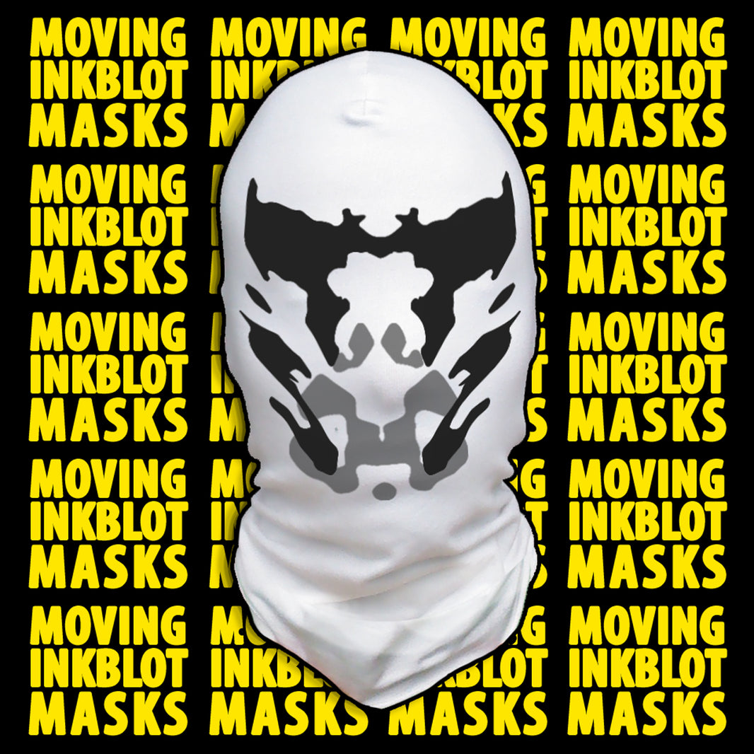Moving Inkblot Masks - Masks that reacts to the heat of your breath ...